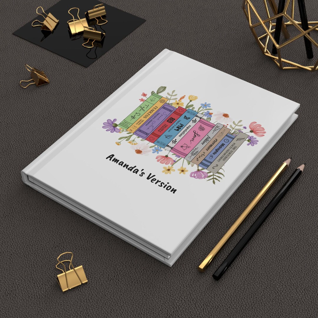 Personalized Version Hardcover Notebook, Era Album Book Lined Journal ...