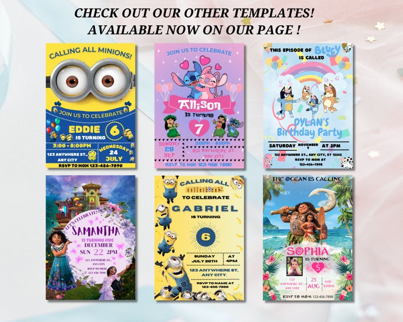 Editable Encanto Birthday Invitation Template, Encanto Invite, Encanto ...