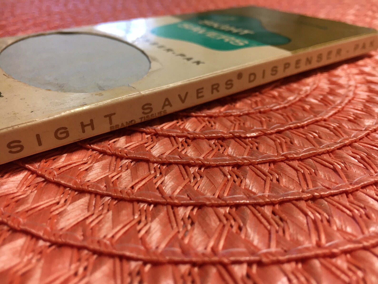 Vintage Sight Savers Dispenser-pak Eyeglass Tissues ∙ Mid Century ...