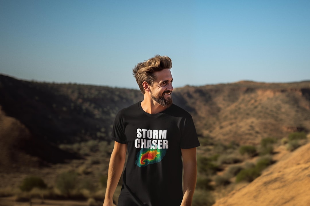 Storm Chaser T-shirt | Hook Echo Radar Weather Tee | Tornado Spotter ...