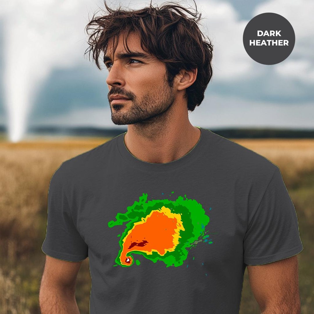 Weather Radar Hook Echo Supercell Design for Tornado Weather ...