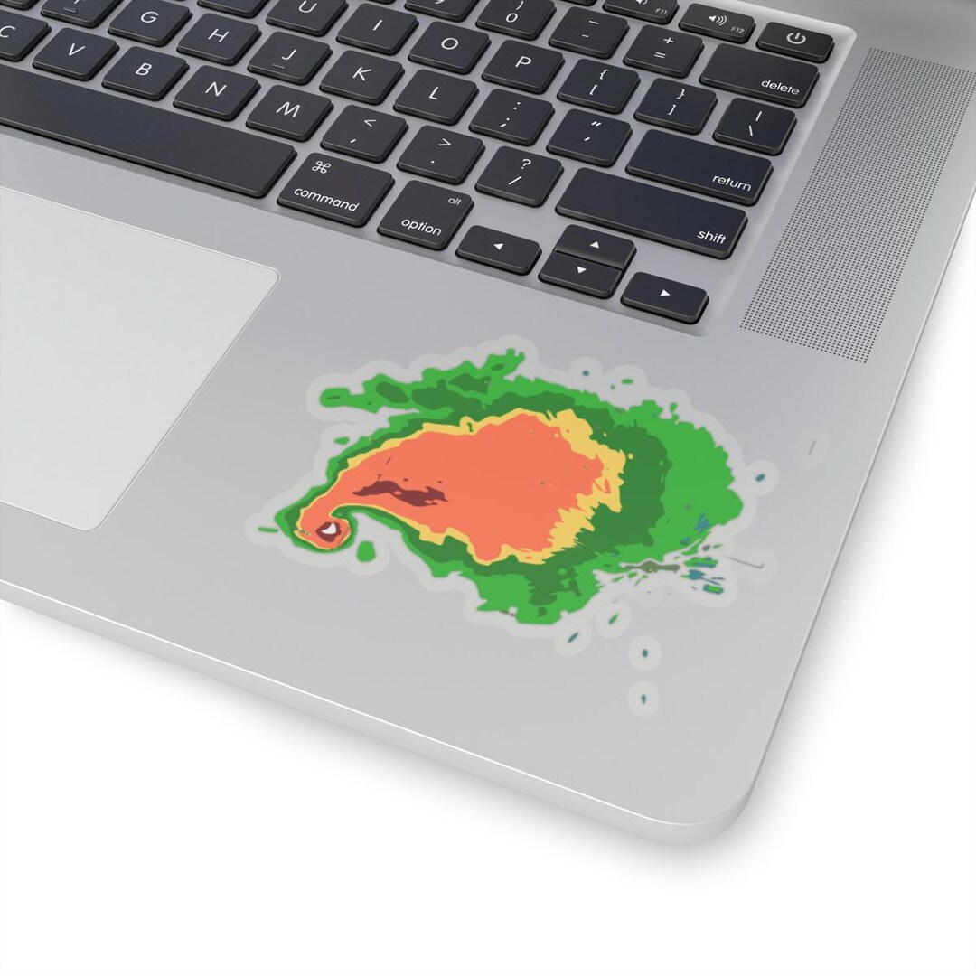 Hook Echo Weather Radar Sticker for Storm Enthusiasts, Storm Spotters ...