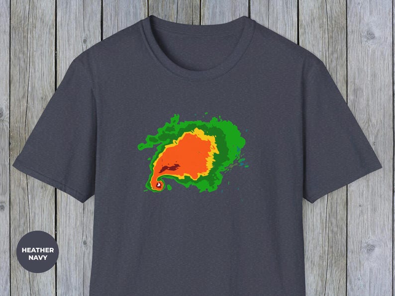 Weather Radar Hook Echo Supercell Design for Tornado Weather ...