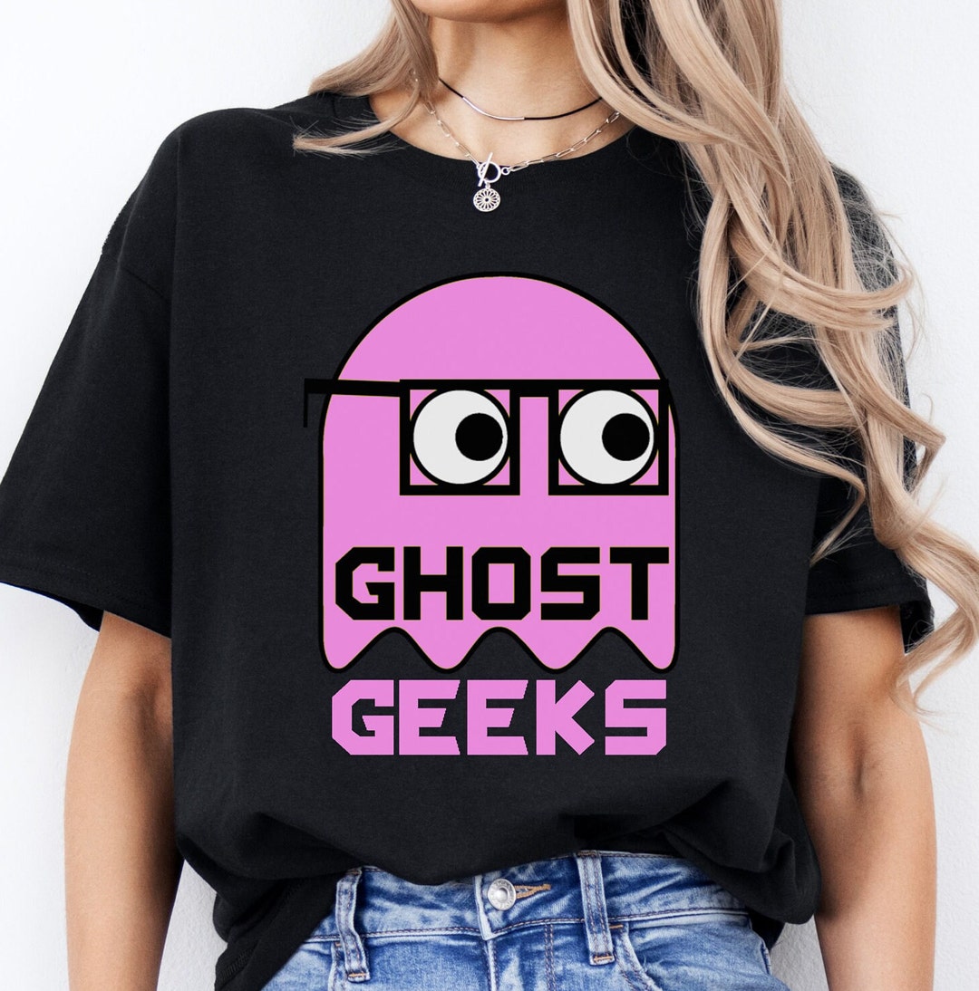 Ghost Geeks Shirt PINK EDITION- Paranormal Research Tshirt Ghost ...