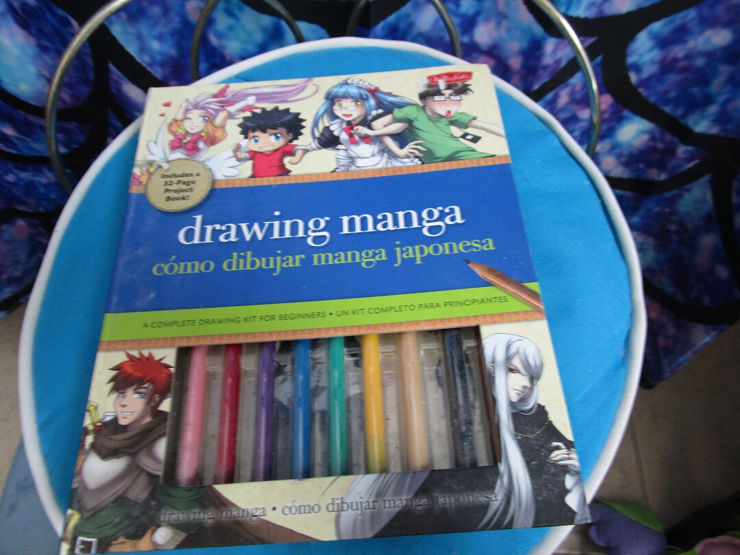 Walter Foster Drawing Manga A Complete Drawing Kit for Beginners - Etsy