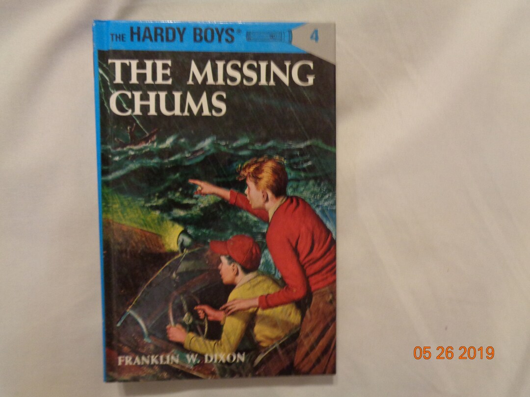 1962 the Hardy Boys the Missing Chums by Franklin W. Dixon HB Book - Etsy