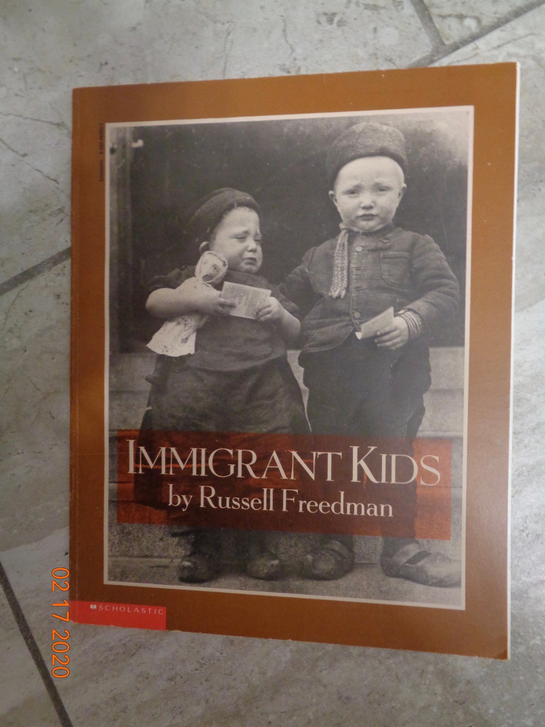 1992 Immigrant Kids by Russell Freedman Scholastic Book - Etsy