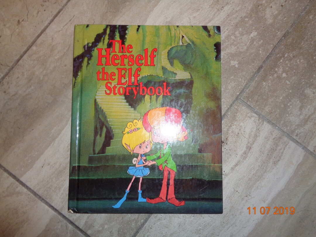 1983 the Herself the Elf Storybook LG HB Book Adapted by Lisa Norby ...