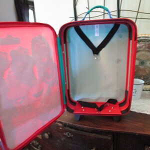 Vintage Sesame Street Muppets Childs Suitcase on Wheels Romar ...