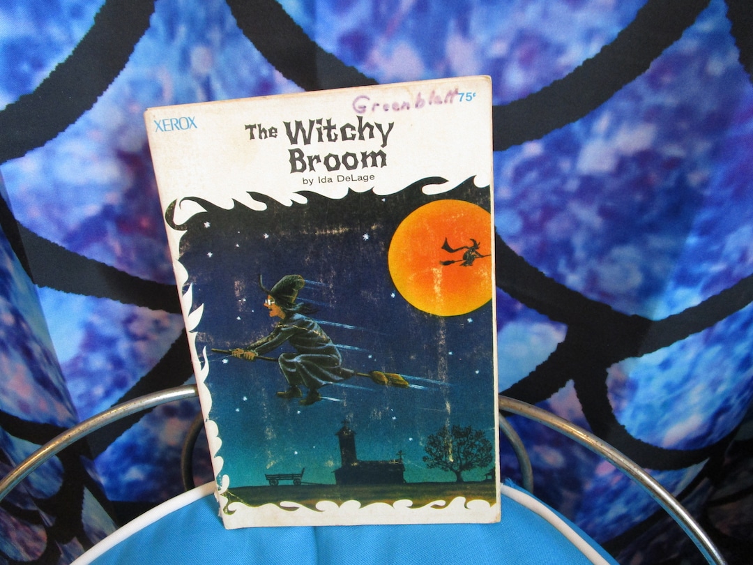 RARE 1969 the Witchy Broom by Ida Delage Xerox SC Book Pictures by Walt ...