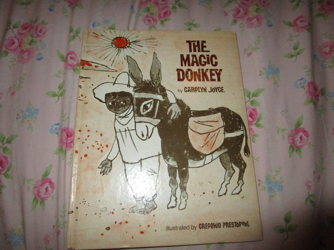 1972 the Magic Donkey A Magic Circle Book by Carolyn Joyce Illustrated ...