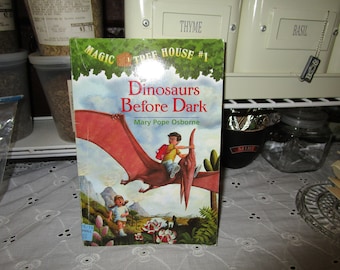 Magic Tree House Dinosaurs Before Dark Childrens Book Mary Pope Osborne ...