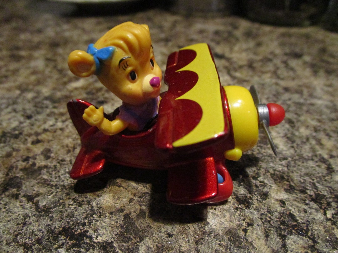 Disney Talespin Molly Cunningham Figure Diecast Metal Red Airplane Toy ...
