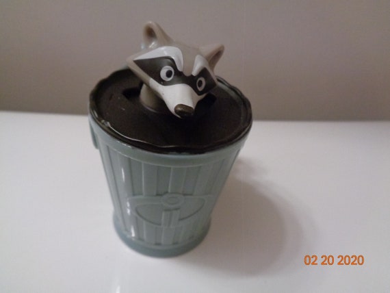 Vintage Incredibles 2 Raccoon Toy Figure Disney | Etsy