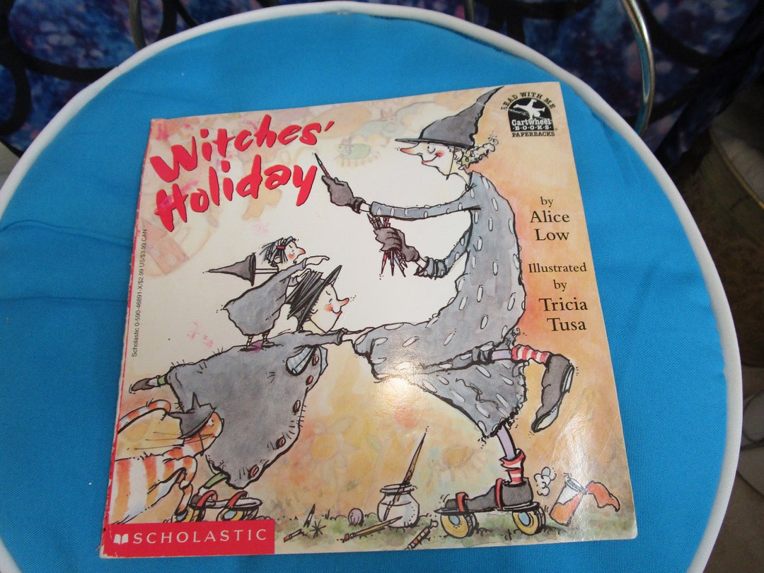 1997 Witches Holiday by Alice Low Illustrated by Tricia Tusa - Etsy