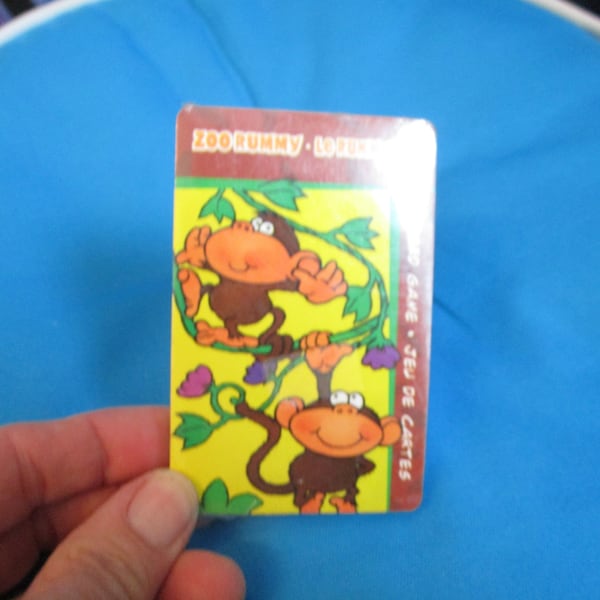 Monkey Playing Cards - Etsy