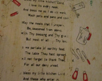 My Kitchen Prayer - Etsy
