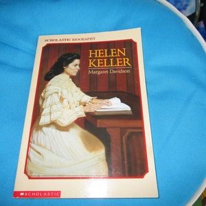 1969 Scholastic Biography Helen Keller by Margaret Davidson SC Book - Etsy