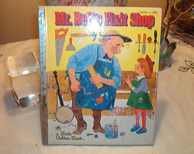 1981 Mr. Bell's Fixit Shop A Little Golden Book 204-42 by Ronnie ...