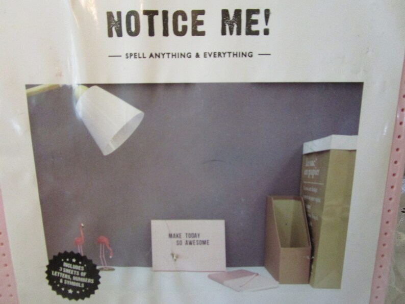 Never Used Pink Notice Board for Kitchen Office Any Room Board and ...