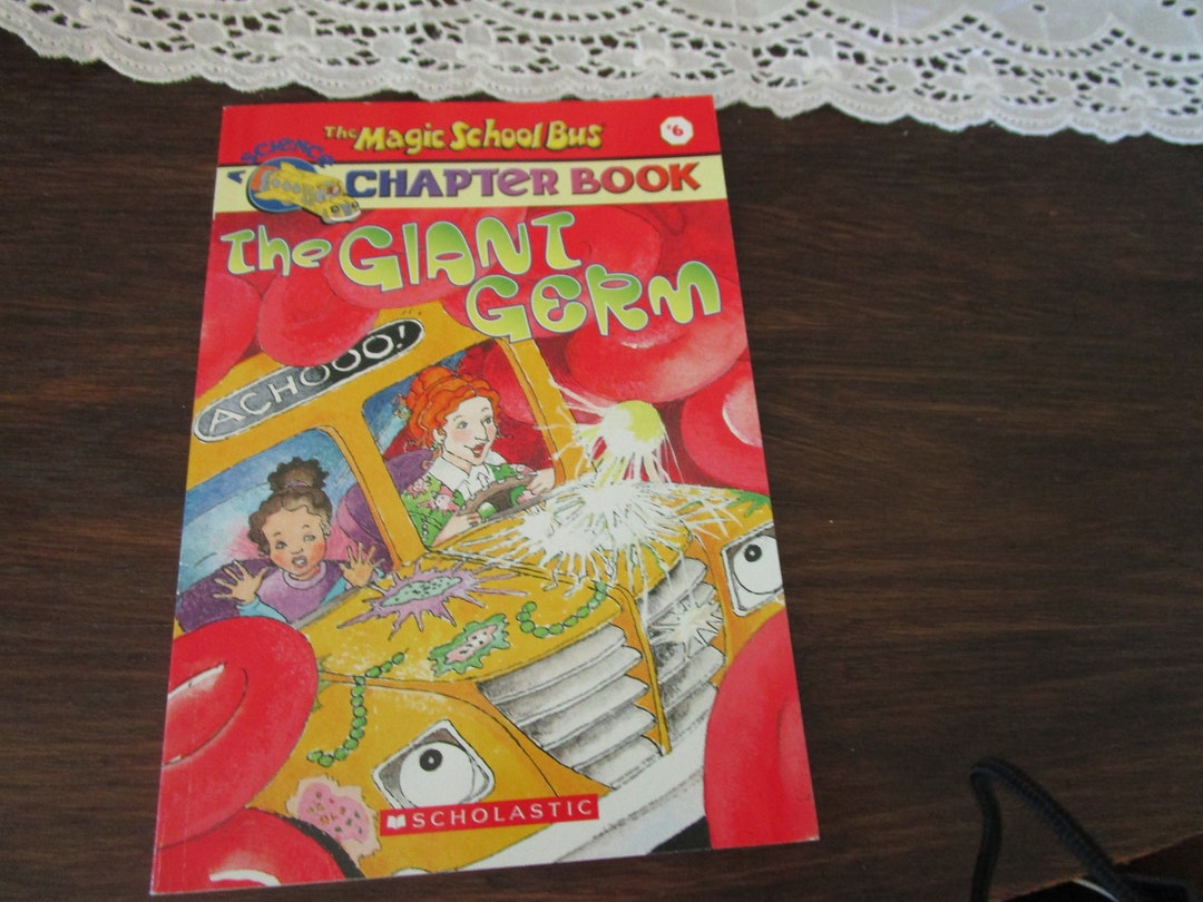 2000 the Magic School Bus the Giant Germ Scholastic SC Book A Science ...