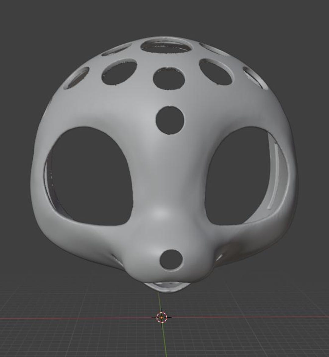 Kemono Fursuit Base 3D Printed Kemono Styled Base eye Blanks Included ...