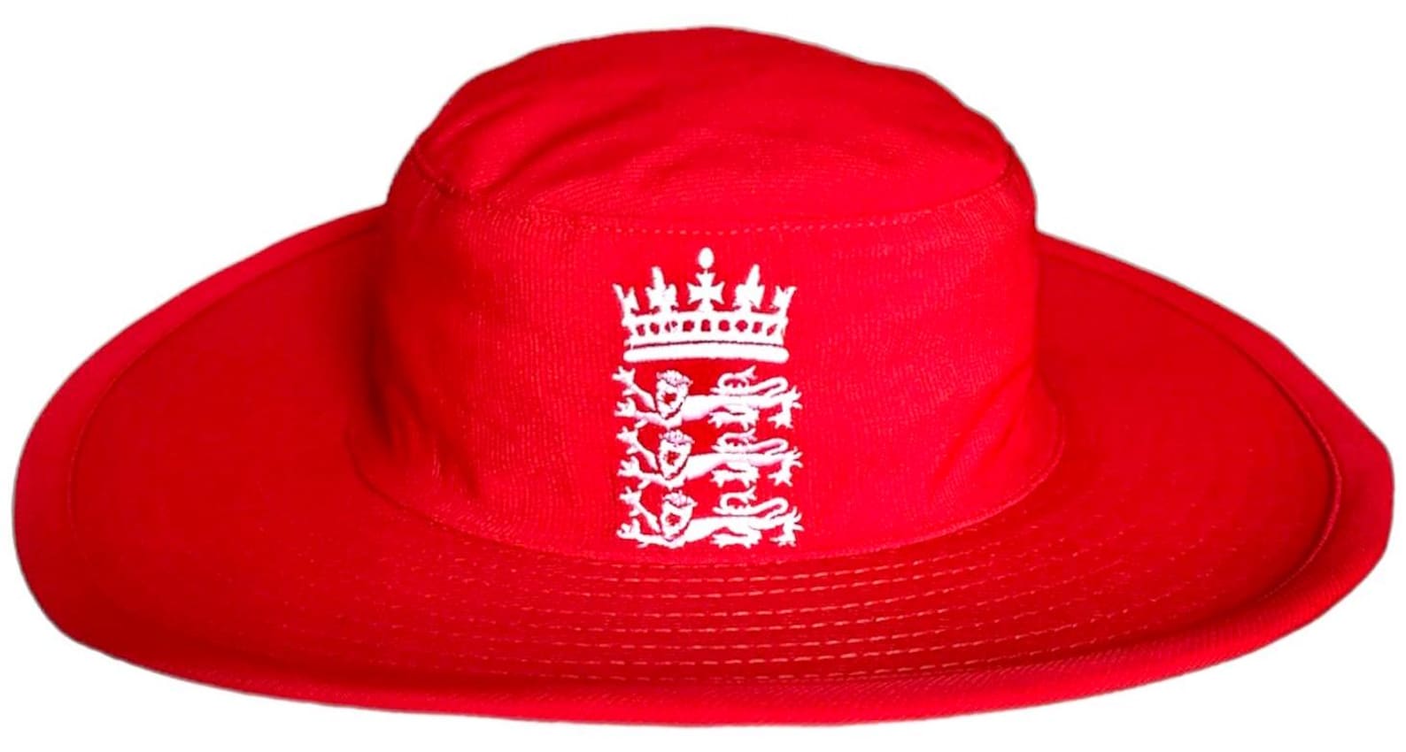 Wide Brim England Cricket Hat for Tests, ODI and T20 With Embroidered ...