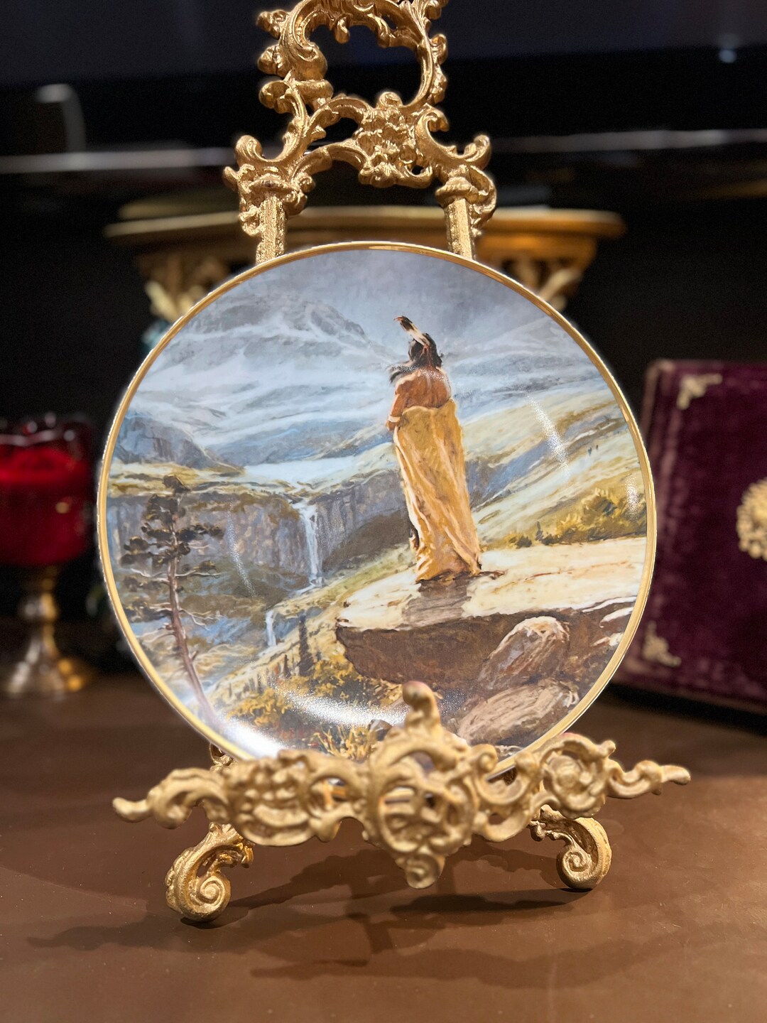 Wall Plate, the Promised Land, Joe Beeler, Limited Edition, Vintage ...