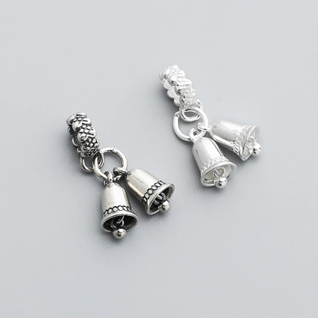 S925 Sterling Silver Bell Charms 12.5*22mm,s925 - Etsy