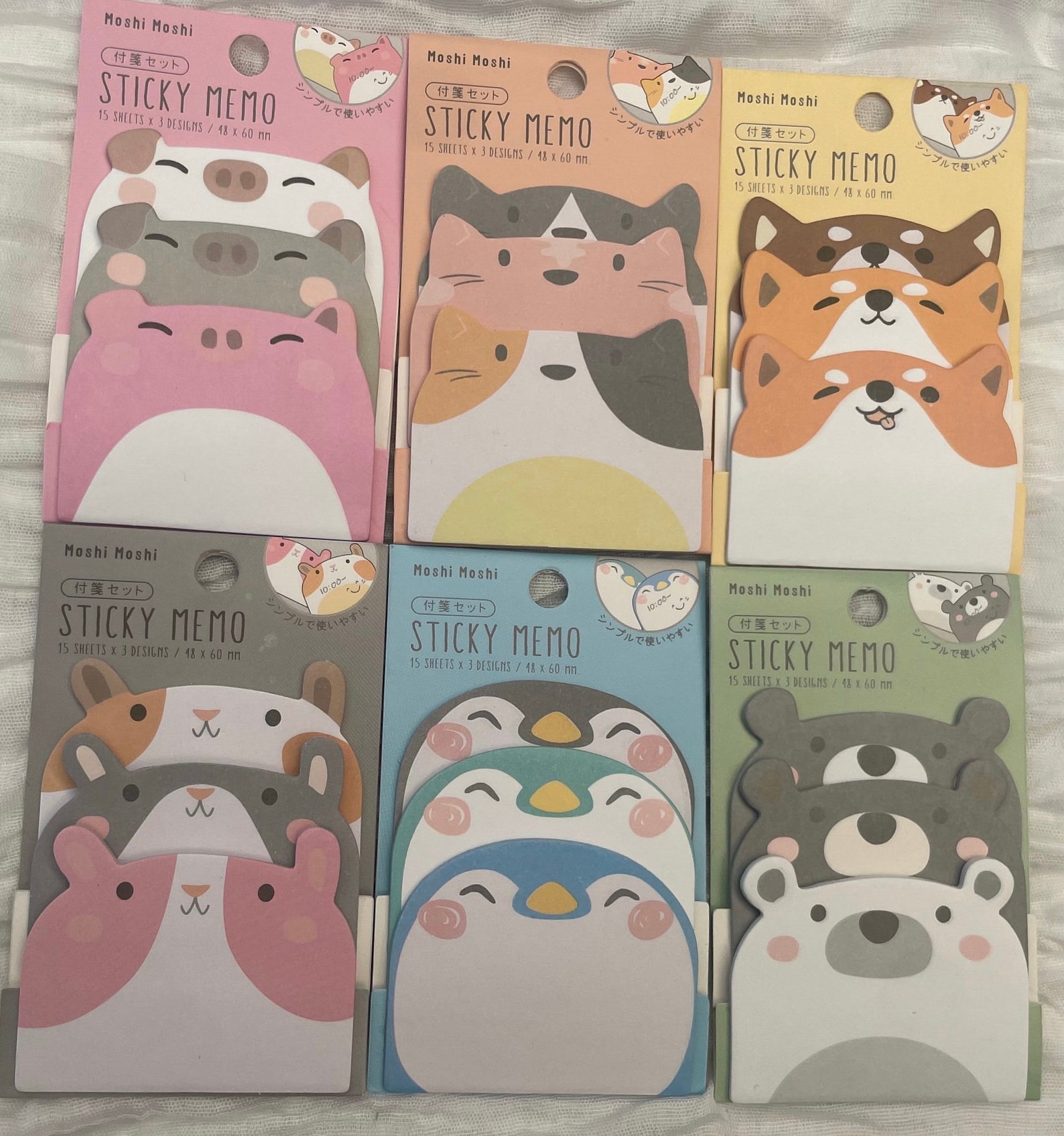 Animal Post-it/sticky Notes - Etsy UK