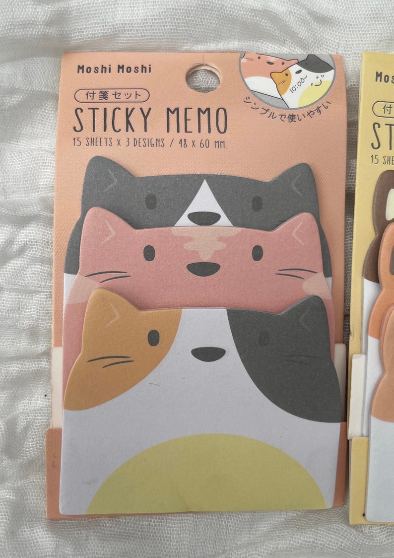 Animal Post-it/sticky Notes - Etsy UK