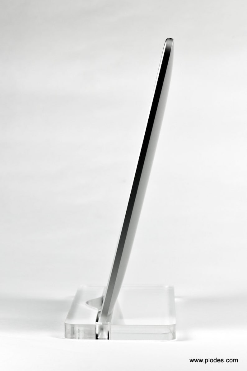 Plodes® Tab - iPad Stand - Modern Acrylic - Solid Laser Cut ...
