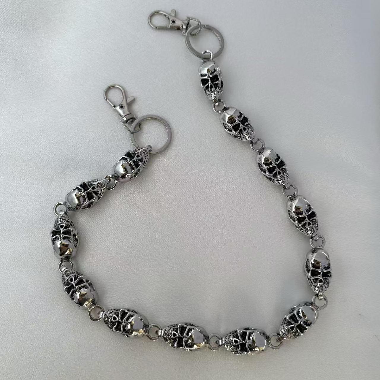Skull Head Pants Chain for Men Women,jeans Chain,keys Chain,biker ...