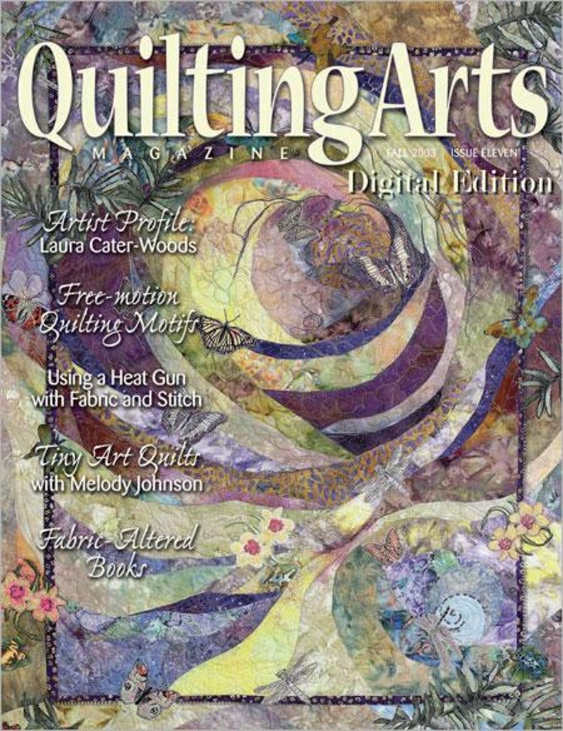 40% OFF! 10 Quilting Arts Magazines From 2001, 2002, 2003 See Images ...