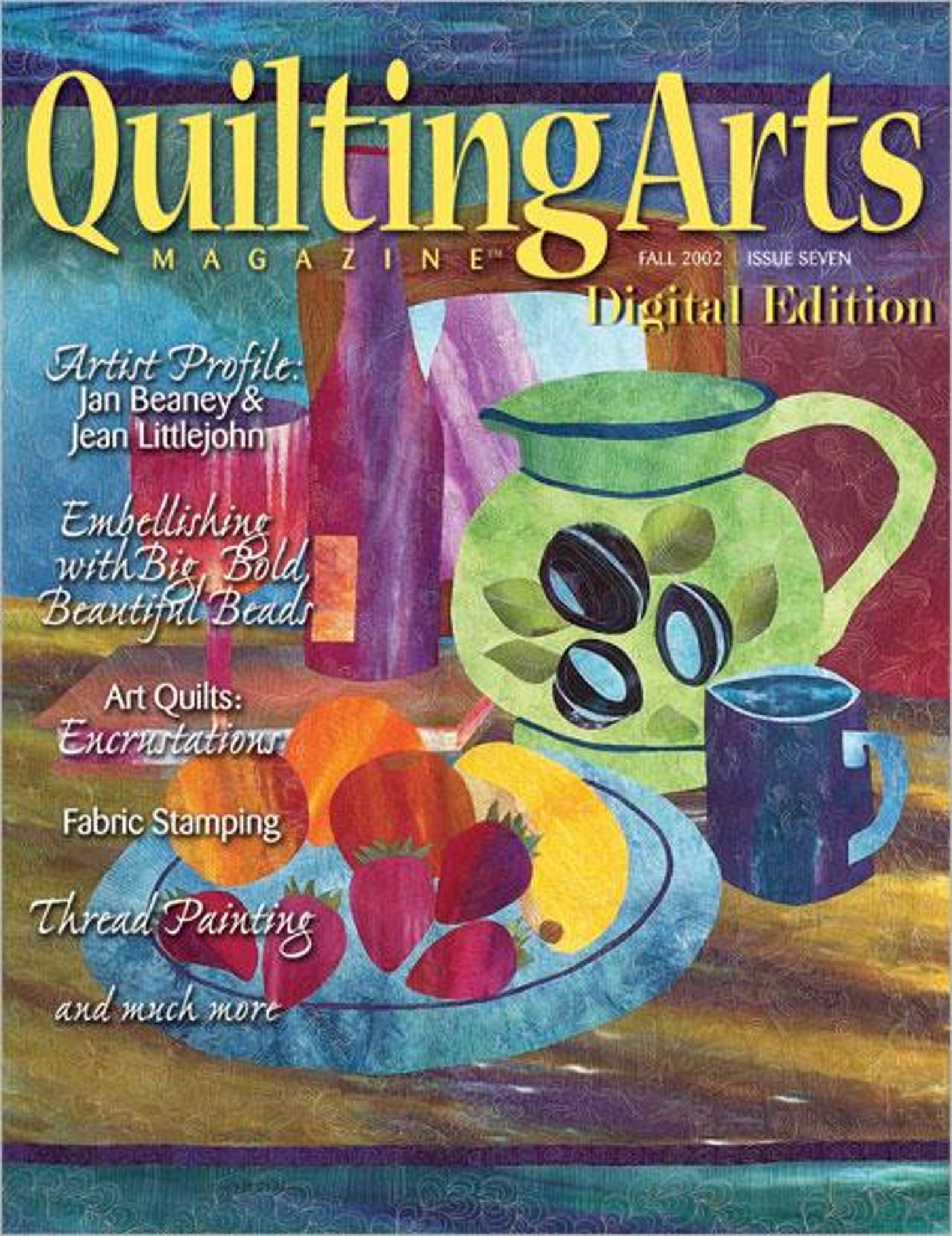 40% OFF! 10 Quilting Arts Magazines From 2001, 2002, 2003 See Images ...