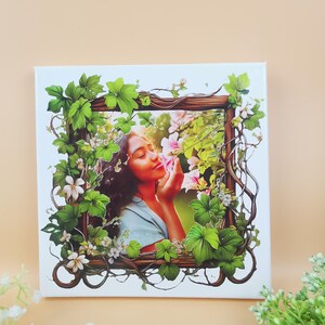 Stretched Canvas With Thin Frame, Customized Printing Canvas Gift - Etsy