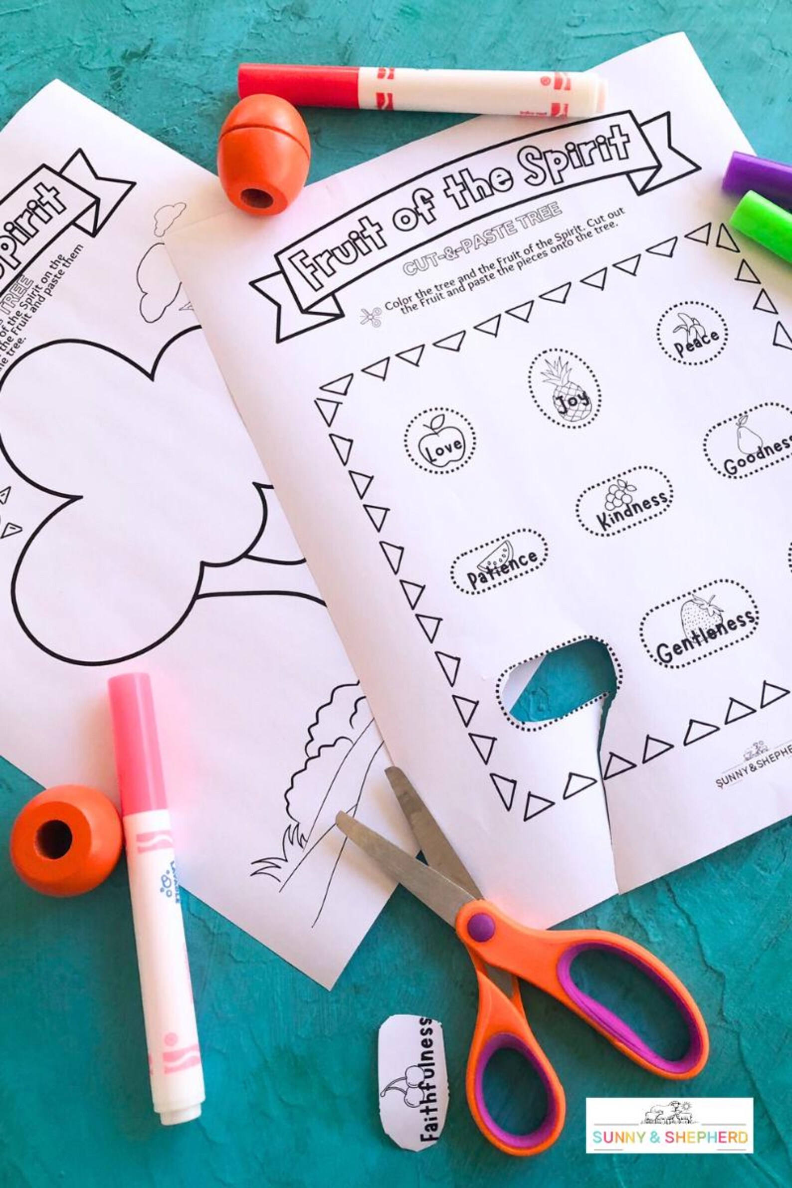 Fruit of the Spirit Activity Pages | Bible Coloring | PRINTABLE Bible ...