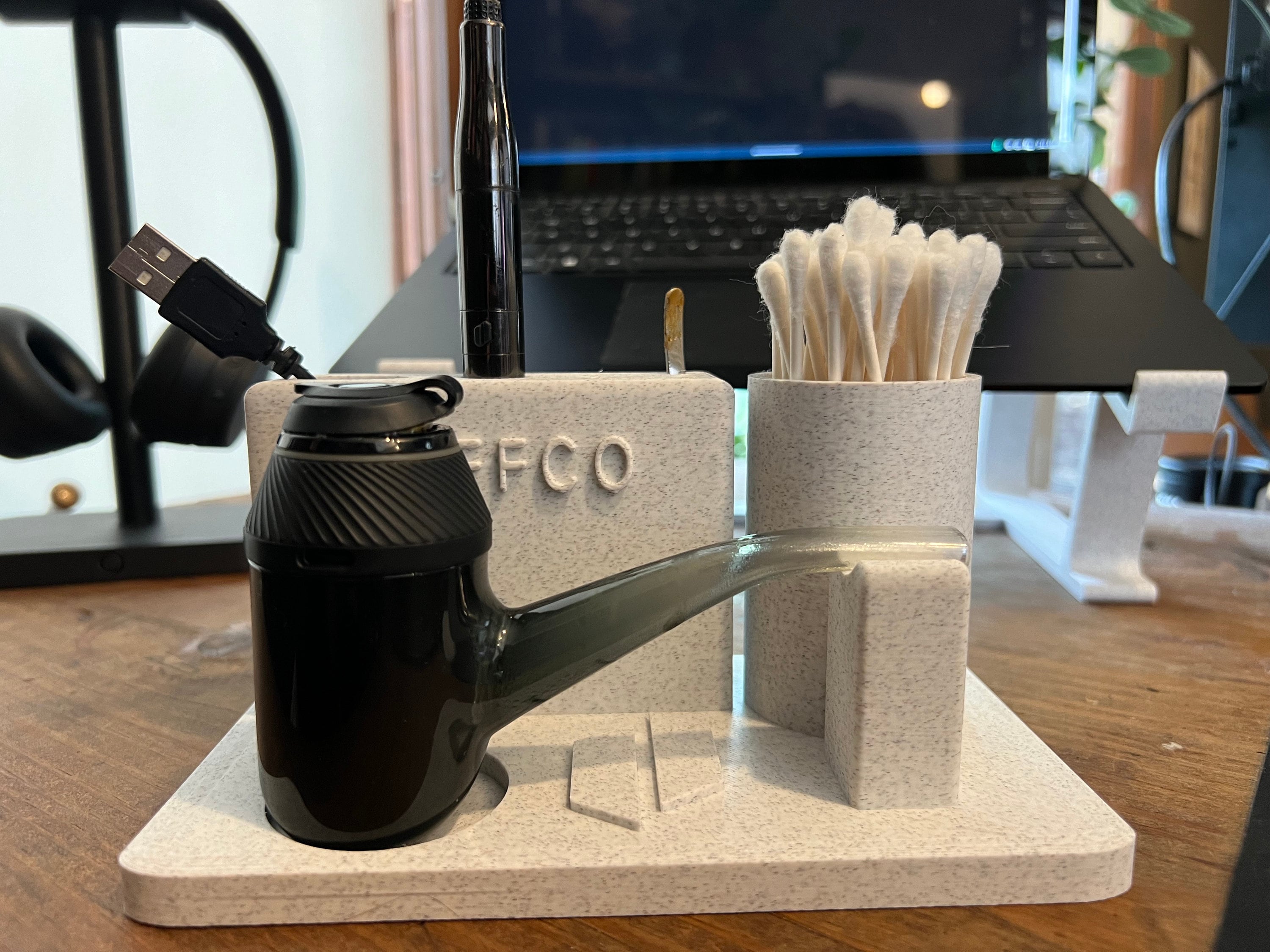 Puffco Proxy White Marble Stand for Puffco Proxy and Puffco Plus ...