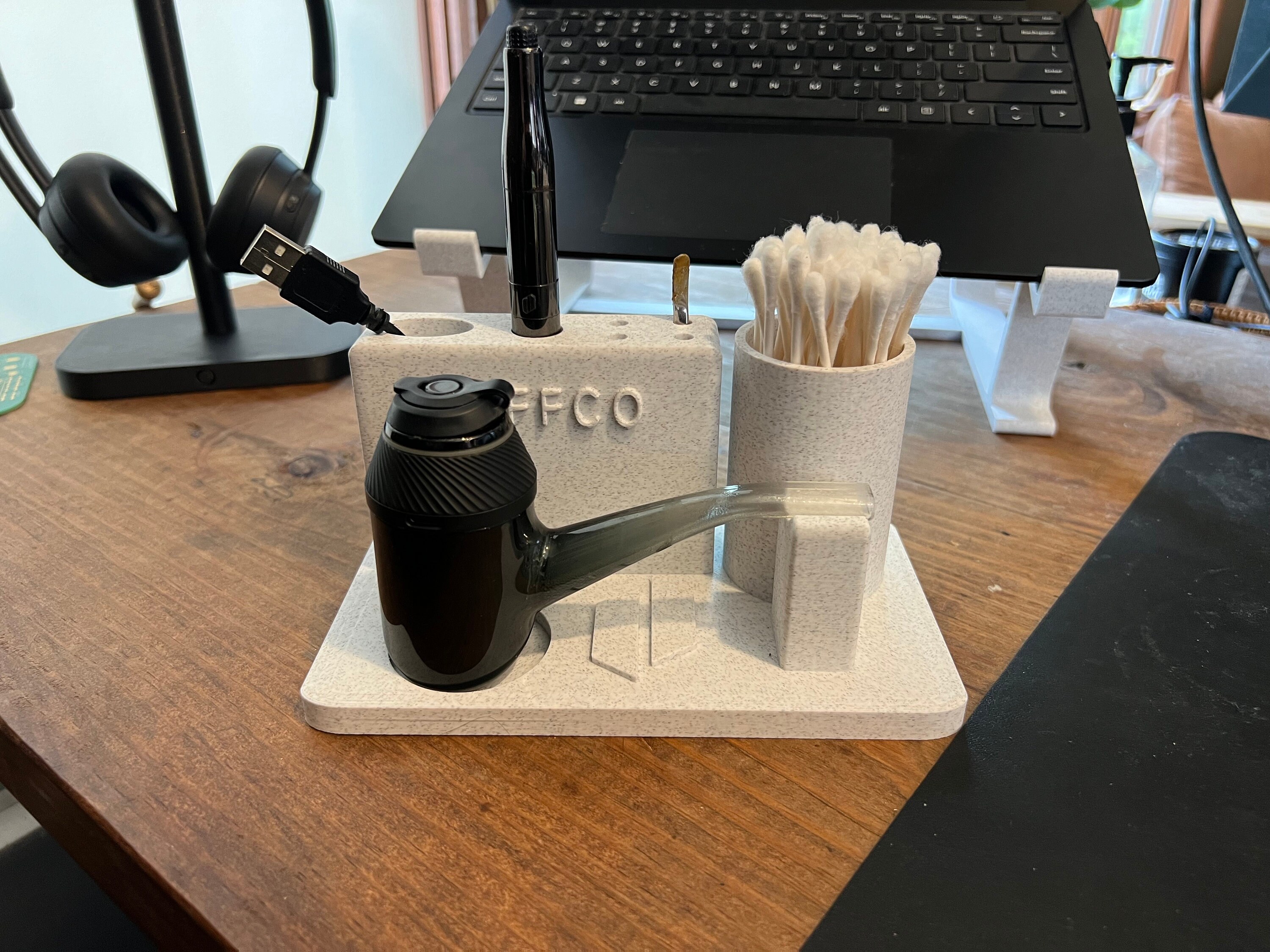Puffco Proxy White Marble Stand for Puffco Proxy and Puffco Plus ...