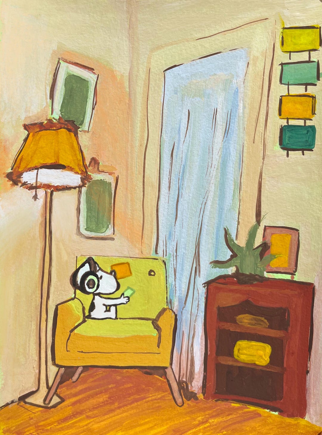 Snoopy Jams - 8x10” Print - Etsy