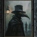 Gothic Victorian Plague Doctor Art | Vintage Digital Art | Eerie ...