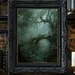 Enchanted Forest Moonlight Digital Wall Art, Magical Night Scene Wall ...