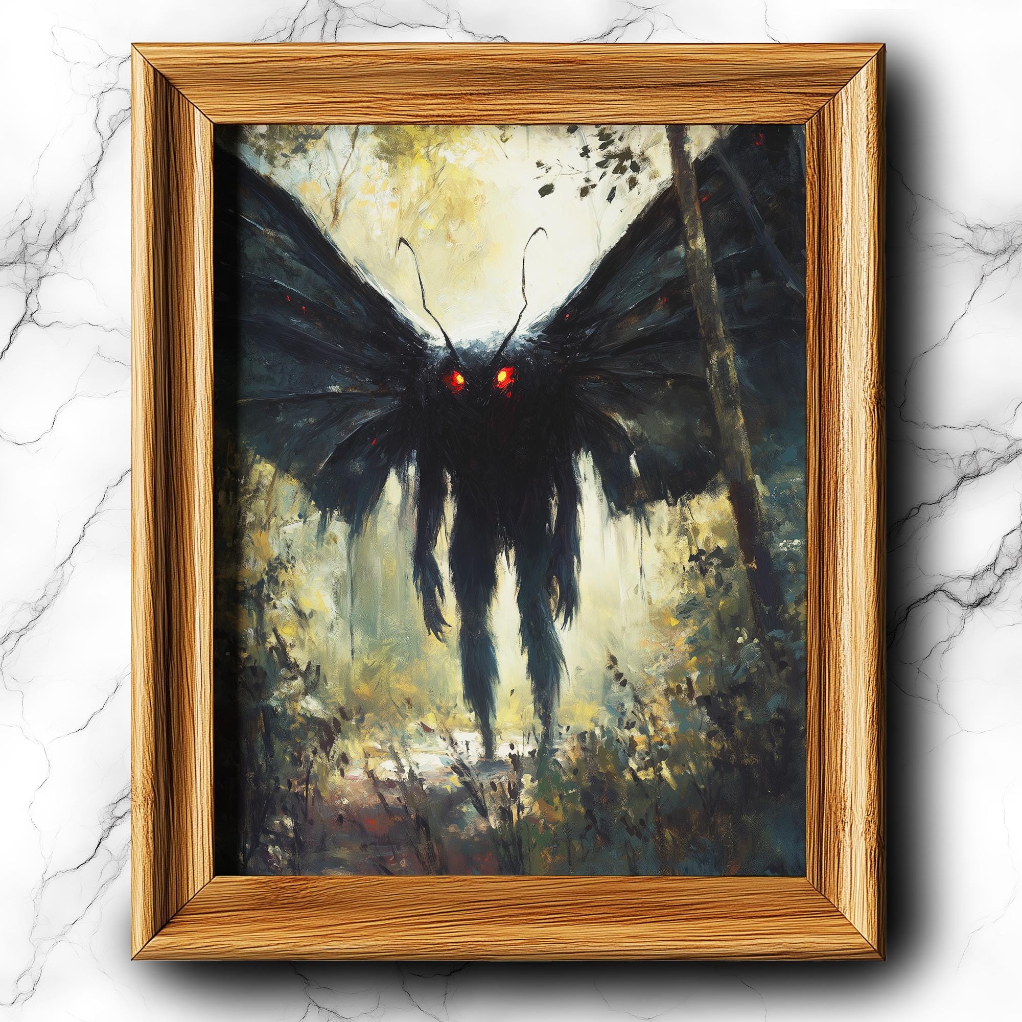 Strange Cryptid Art Collection - Digital Oil Paintings of Bigfoot ...