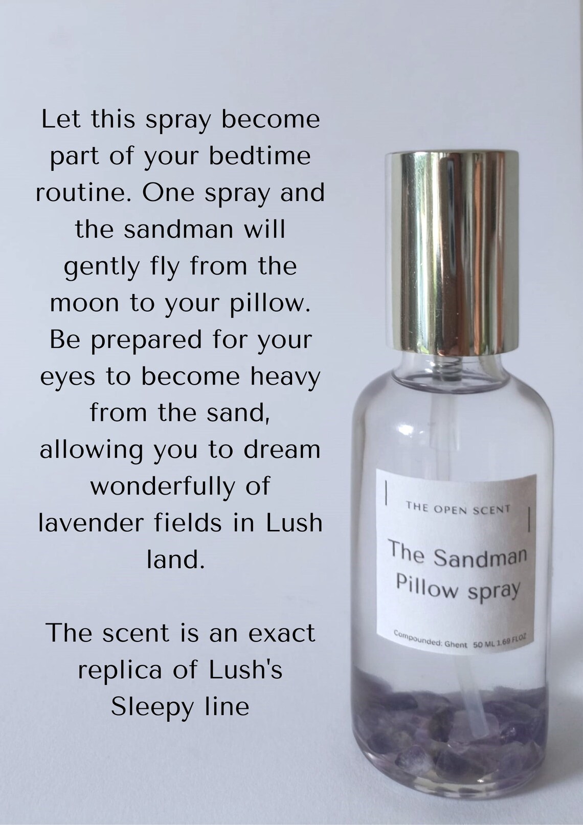 50 Ml Pillow Spray the Sandman - Sleep - Lush - Aromatherapy ...