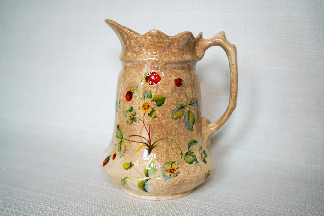 Vintage James Kent Old Foley "strawberry" Pattern Ceramic Earthenware ...