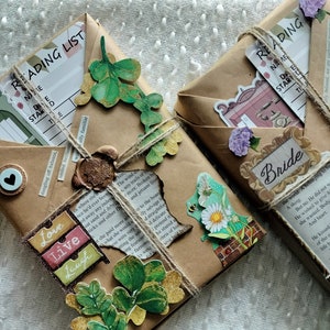 Blind Date With a Book Surprise Mystery Book, Handmade With Unique ...