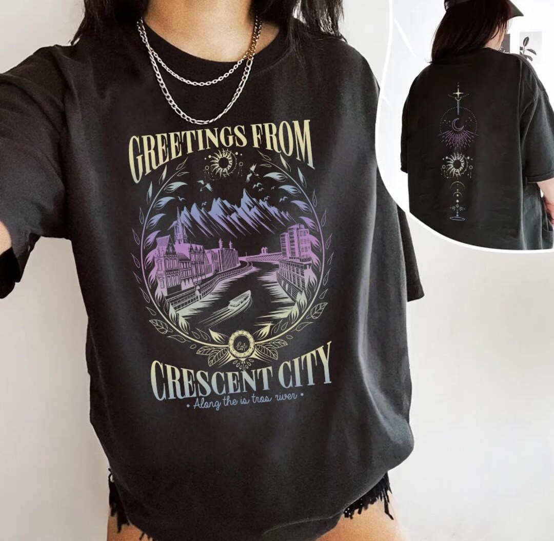 Crescent City Fan Shirt, Greetings From Crescent City Shirt, Crescent ...