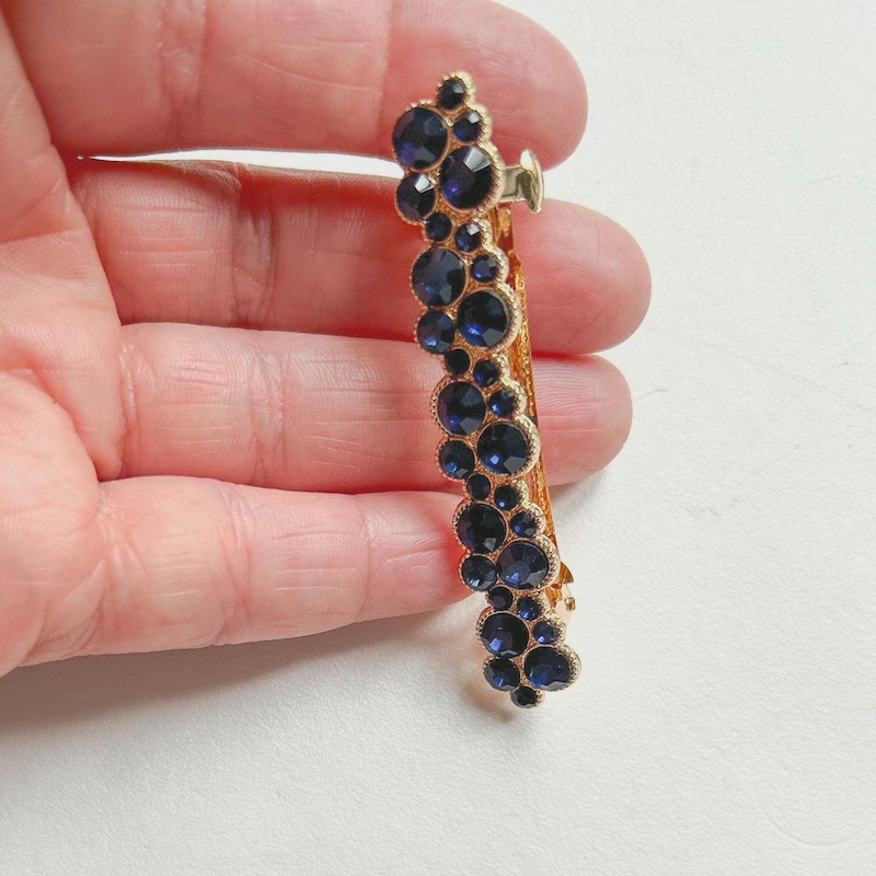 Blue and Gold Fancy Jewelry - Etsy UK