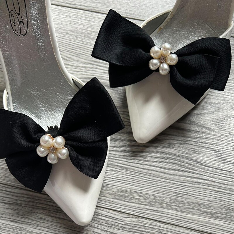 Bow Shoe Clips - Etsy