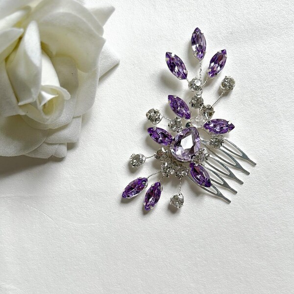 Sparkle Hair Comb - Etsy